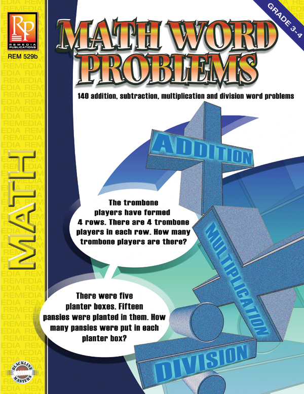 Math Word Problems (4-Book Set)
