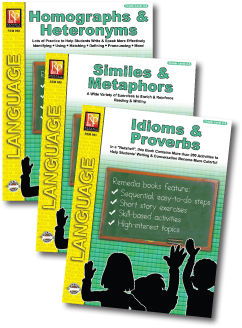 FIGURATIVE & Expressive Language Development Series (3-Book Set)