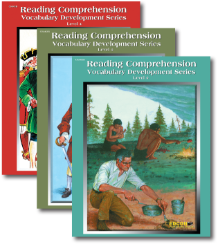 Reading Comprehension & Vocabulary Development: RL 4 (3-Book Set)