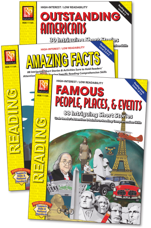 High-Interest, Low-Readability (3-Book Set)