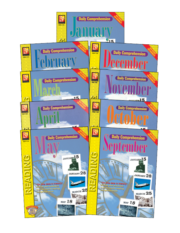 Daily Comprehension Series: Entire School Year (September-May)