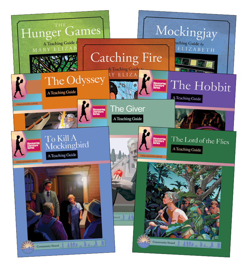 Discovering Literature Teaching Guides - Challenging Level (8-Book Set)
