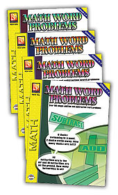 Math Word Problems (4-Book Set)