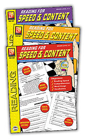 Reading for Speed & Content (3-Book Set)