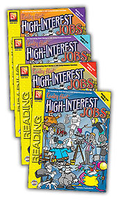 Reading About High-Interest Jobs (4-Books Set)